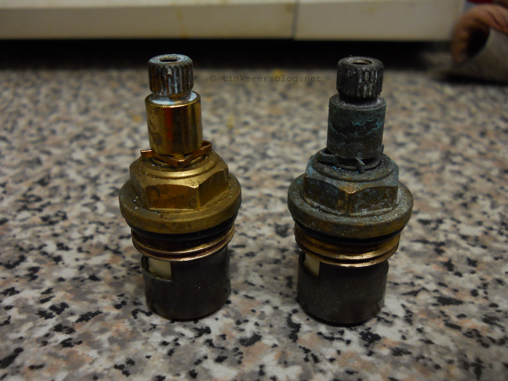 #0034: Repair and analysis of a tap cartridge – A Tinkerer’s Blog